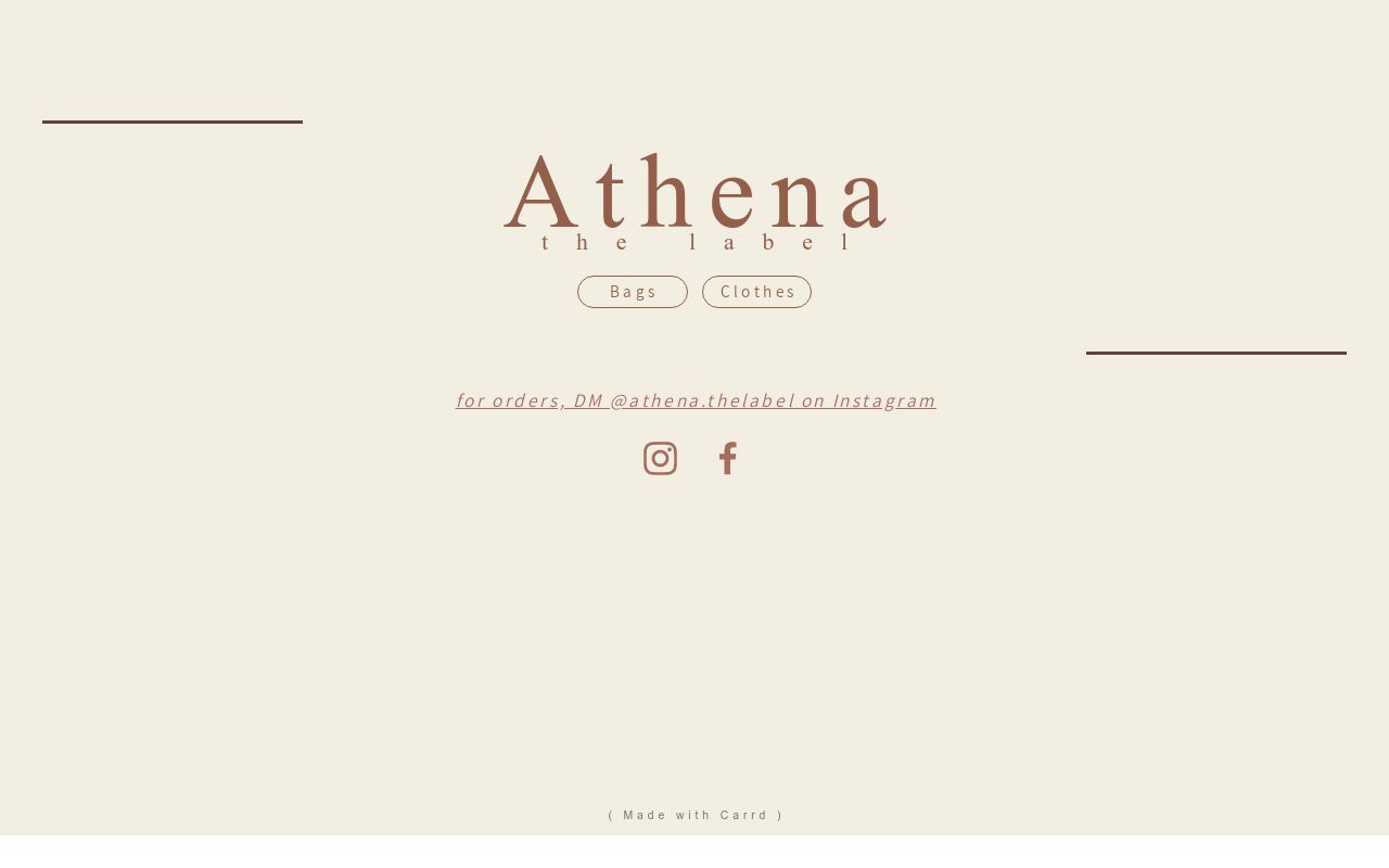 Athena The Label